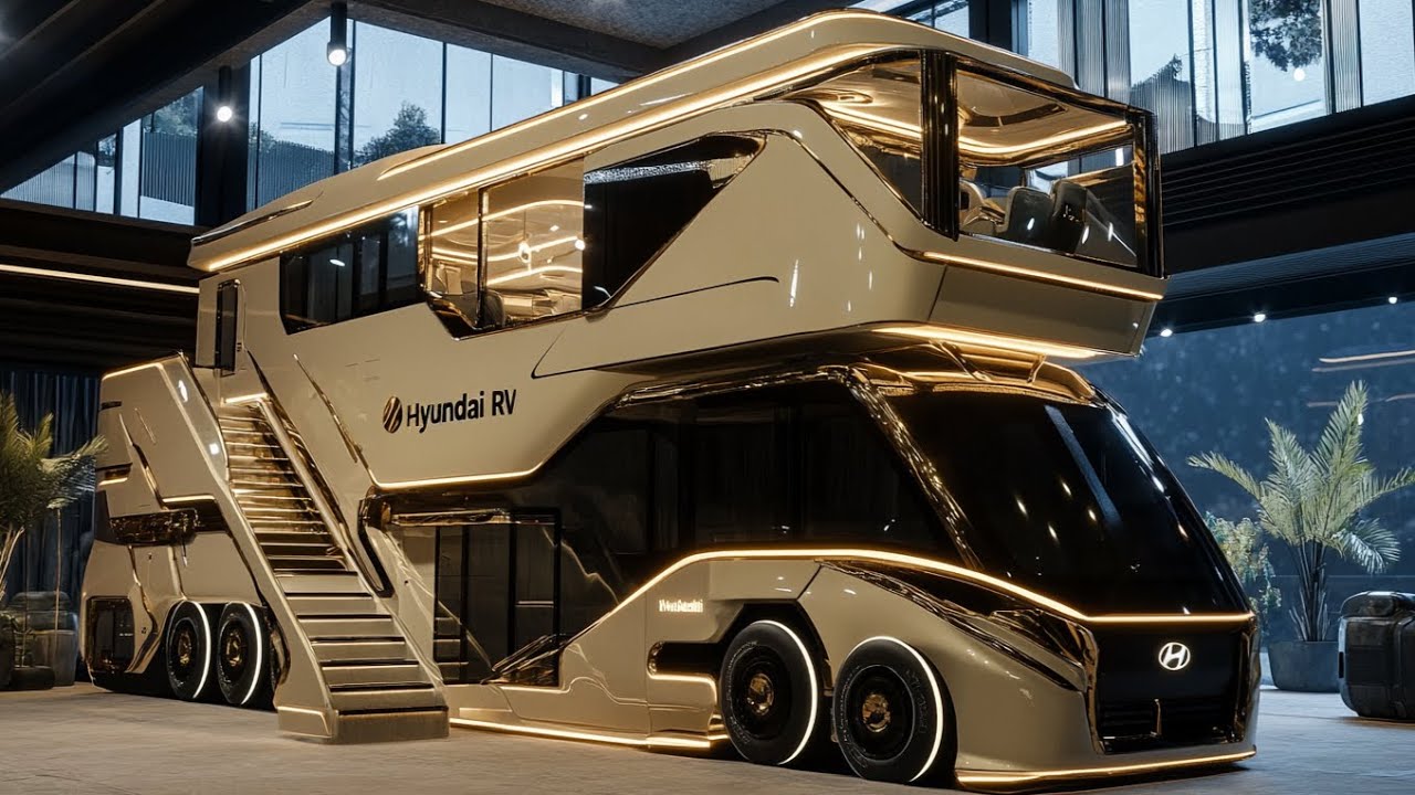 Meet the Most Versatile Camper Ever: 2026 Hyundai Porest RV Motorhome ...