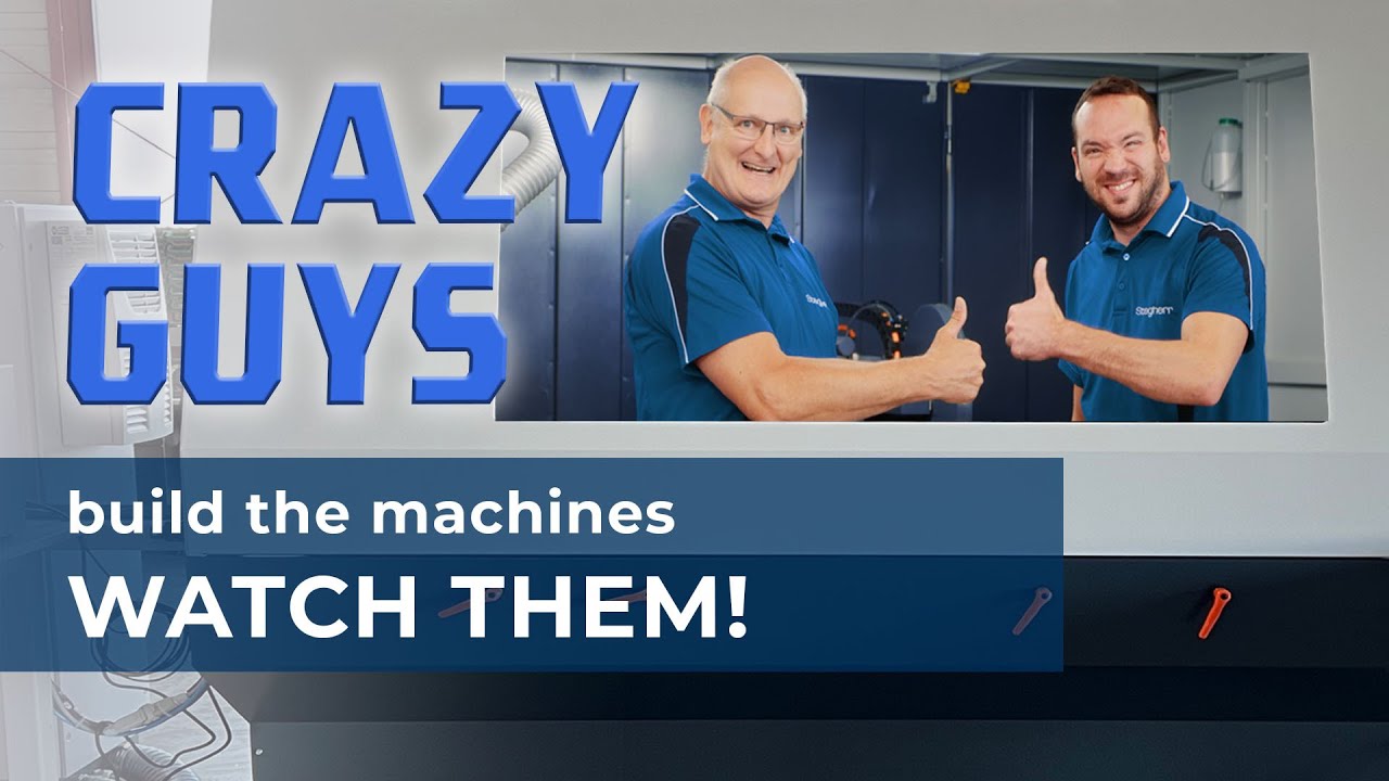 Wondering how we build your machines? - YouTube