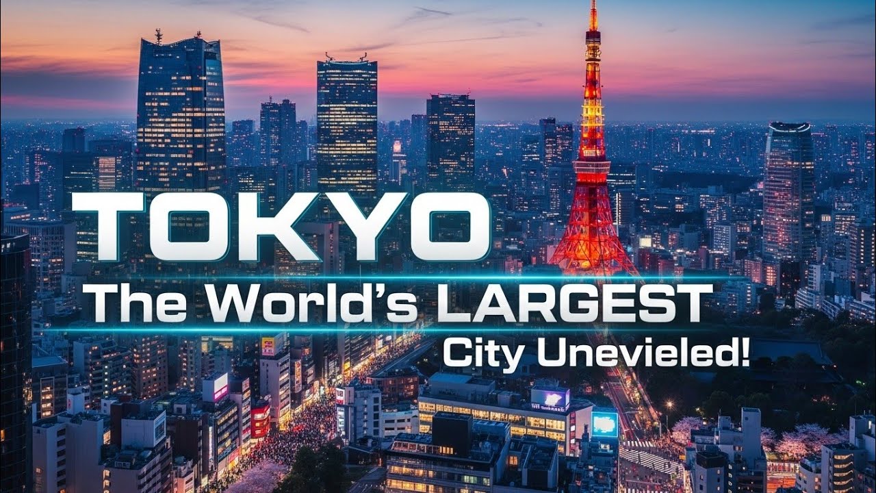 Tokyo: The World's Largest City Unveiled! - YouTube