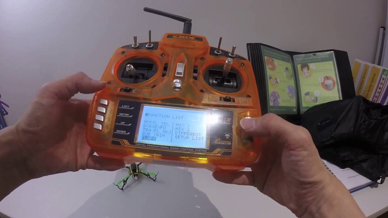 Orange ORX T6 Transmitter - Activate for Blade Nano QX Agility Mode ...