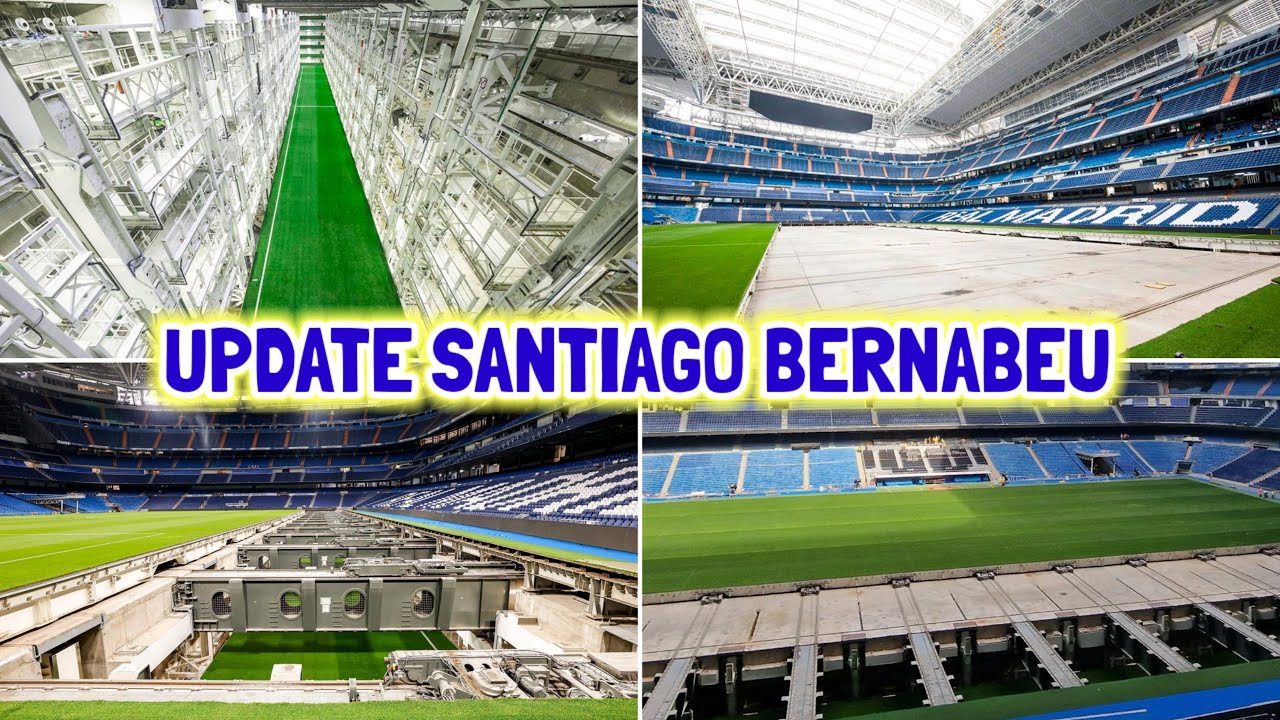 TERCANGGIH DI DUNIA!?! Melihat Proses Retractable Pitch Stadion ...