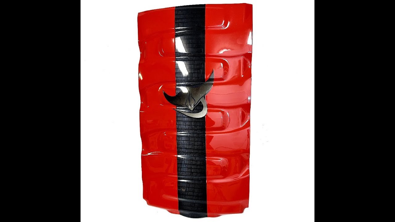 2014-2019 Corvette C7 Painted Engine Plenum Cover w/Stingray Airbrush ...