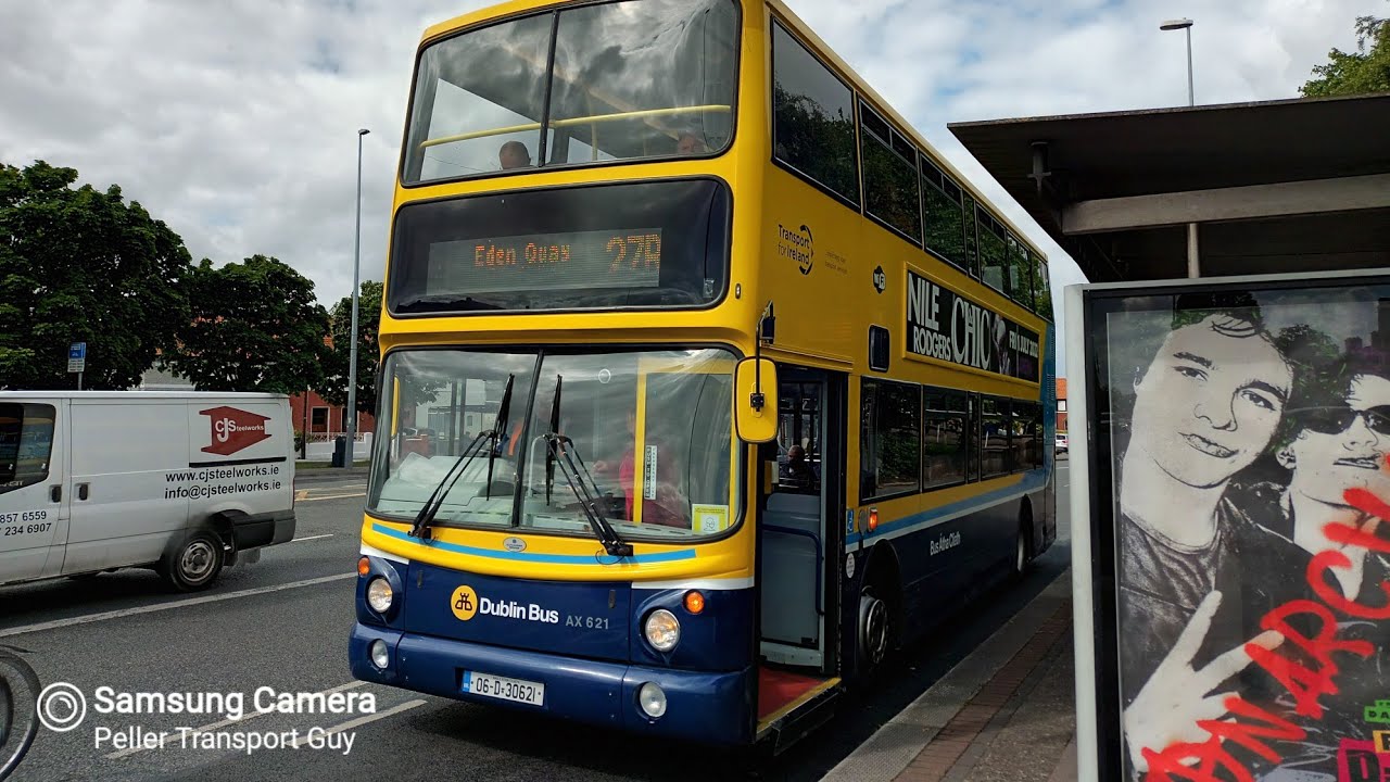 Dublin Bus Route 27B (ALX400 AX621) - YouTube