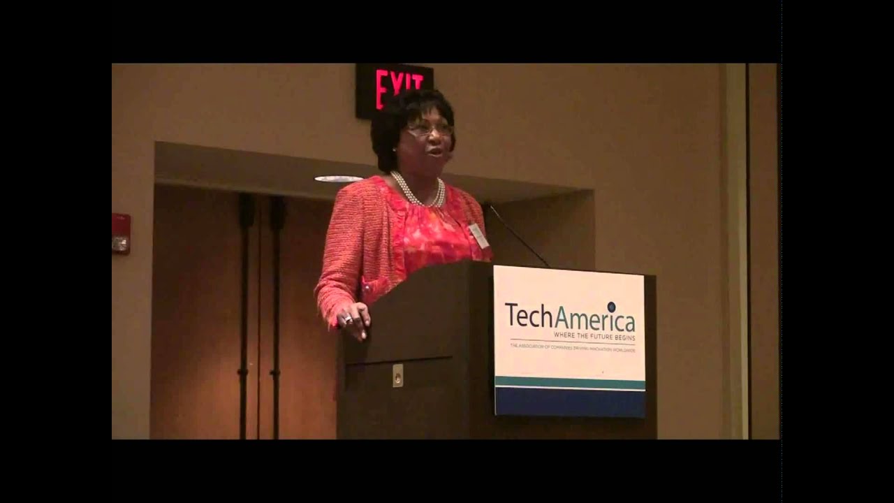 Debbie Granberry, CSC, Kicks-off the TechAmerica CIO Survey - YouTube