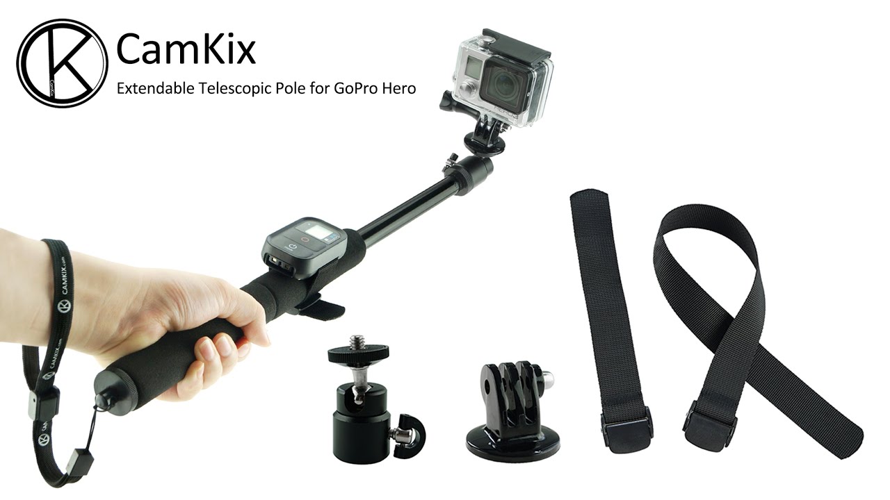 CamKix GoPro Accessories: Extension Pole for GoPro Hero 1, 2, 3, 3 ...