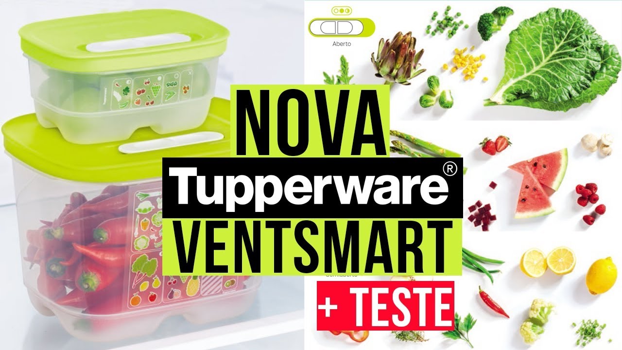 Lançamento Tupperware Ventsmart + Conservação e Organização - YouTube