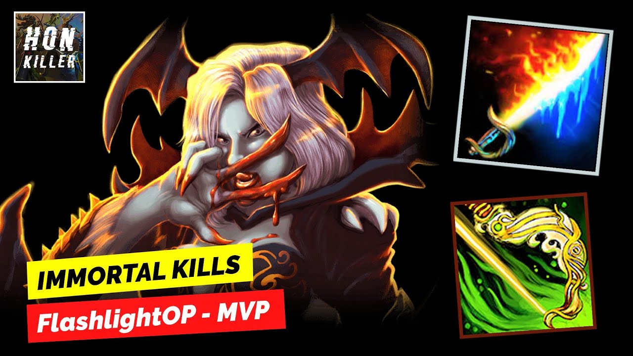 HoN Dampeer DAWNBRINGER with WINGBOW - MVP - YouTube