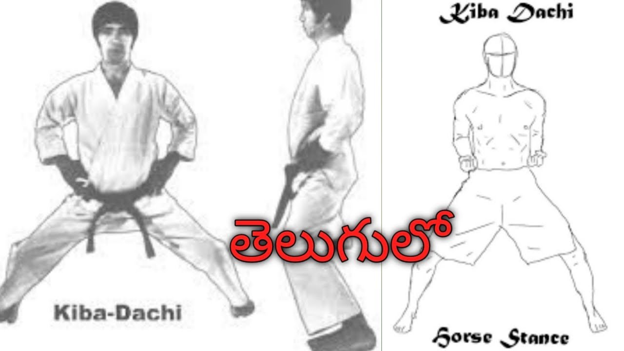 kiba dachi stance karate | kiba dachi training | Horse stance training ...