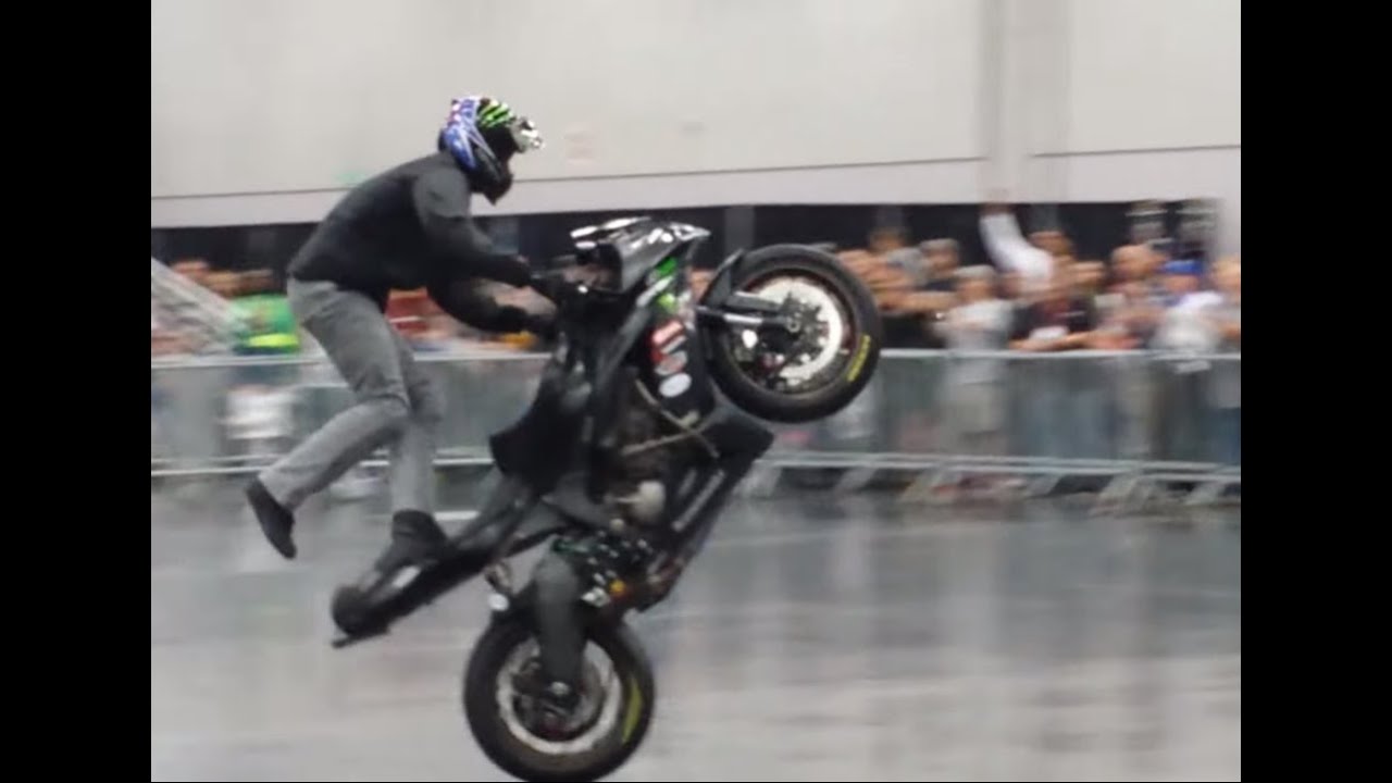 Jason Britton at the Portland Motorcycle Show - YouTube