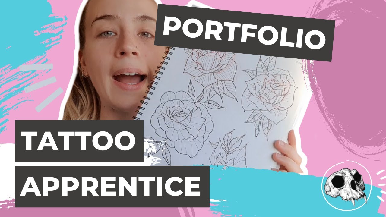 I got a Tattoo Apprenticeship! My portfolio - YouTube