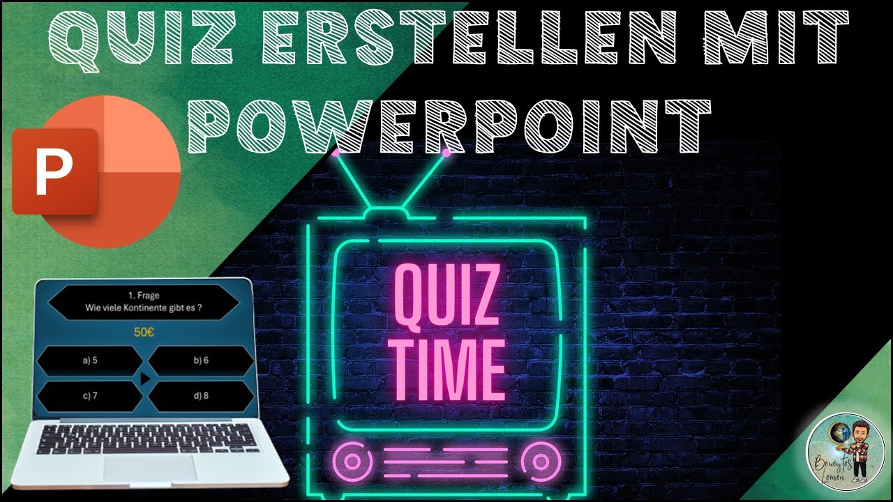 QUIZ selbst ERSTELLEN mit POWERPOINT - YouTube