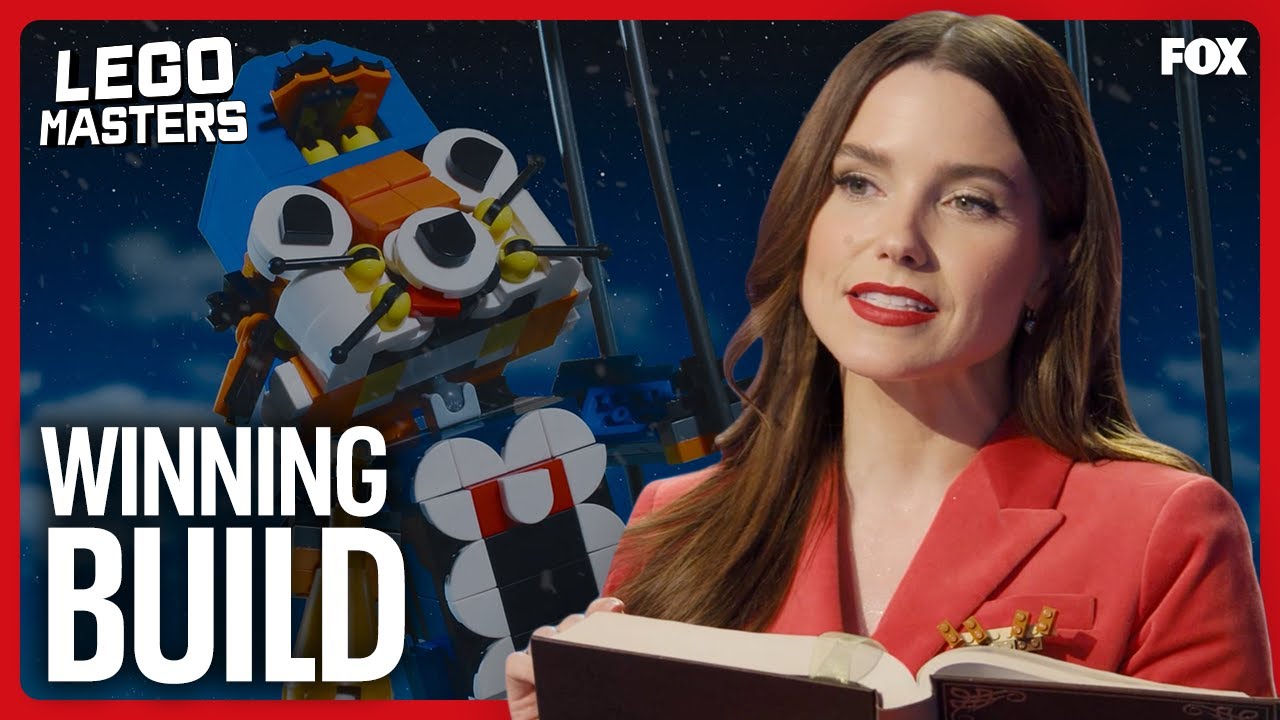 Sophia & Corey Show Off Their Winter Wonderland Build | LEGO Masters ...