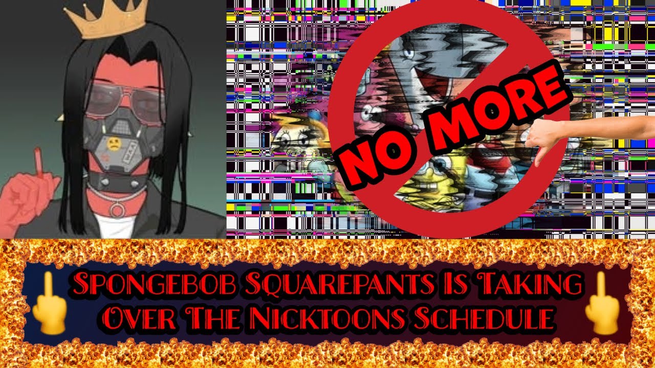 Spongebob Squarepants Is Taking Over The Nicktoons Schedule - YouTube