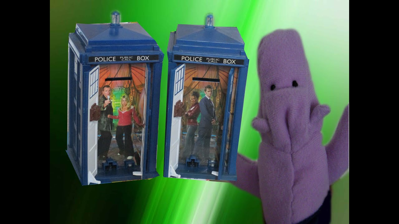 Doctor Who Electronic Tardis Money Boxes. 9th and 10th Doctors. - YouTube