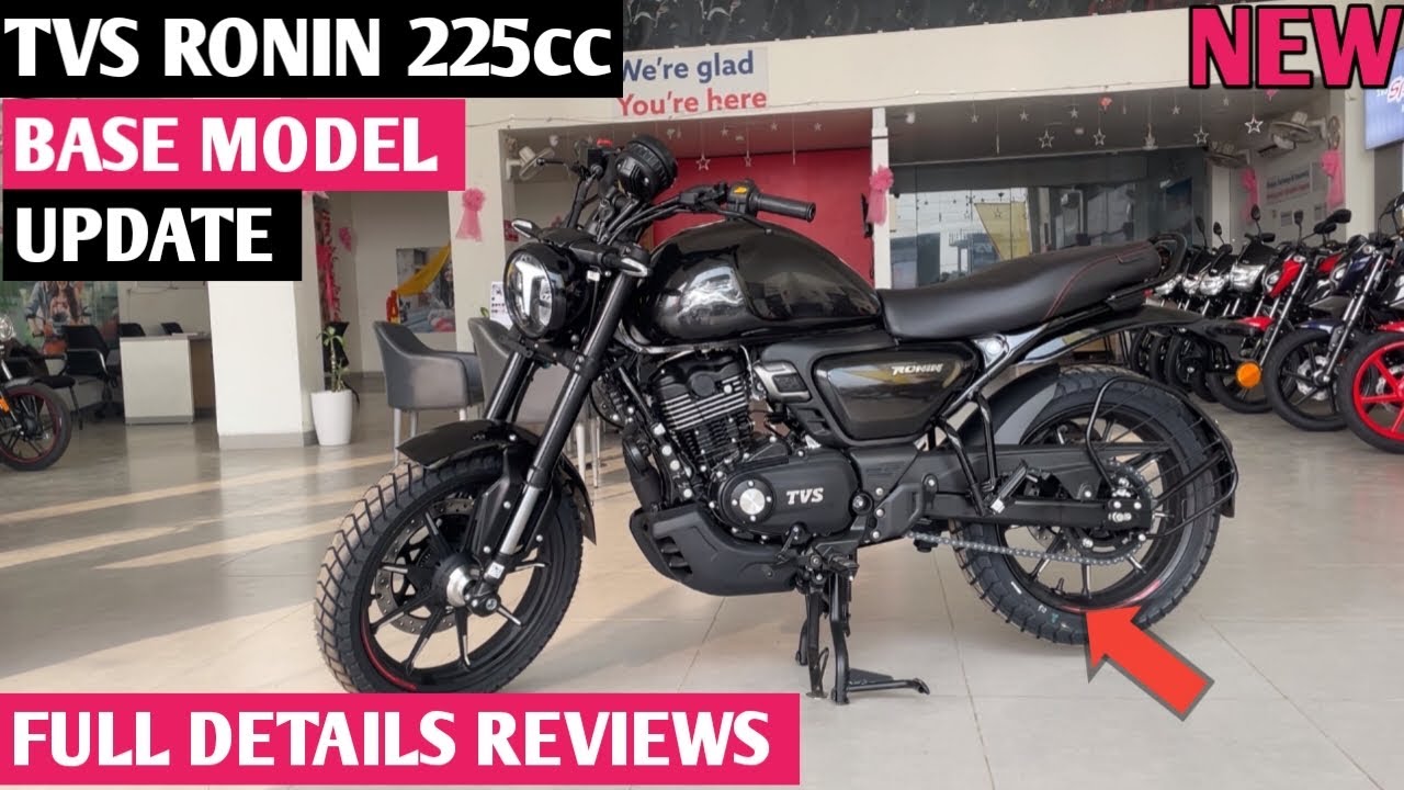 2026 New Tvs Ronin 225cc Base Model Black colour-GST के बाद नई ऑन रोड ...