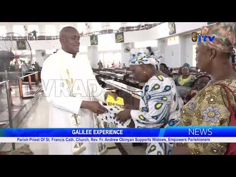 Rev. Father Andrew Obinyan Supports Windows, Empowers Parishioners