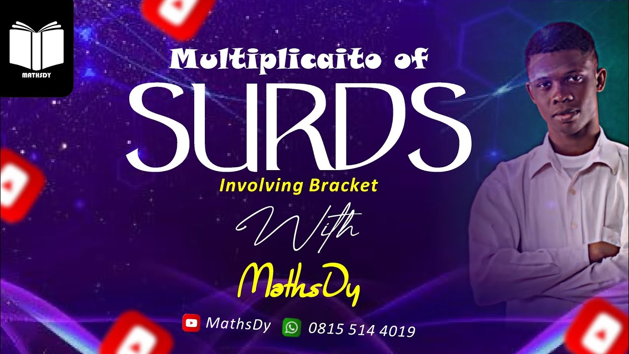 How to multiply surd involving brackets - YouTube