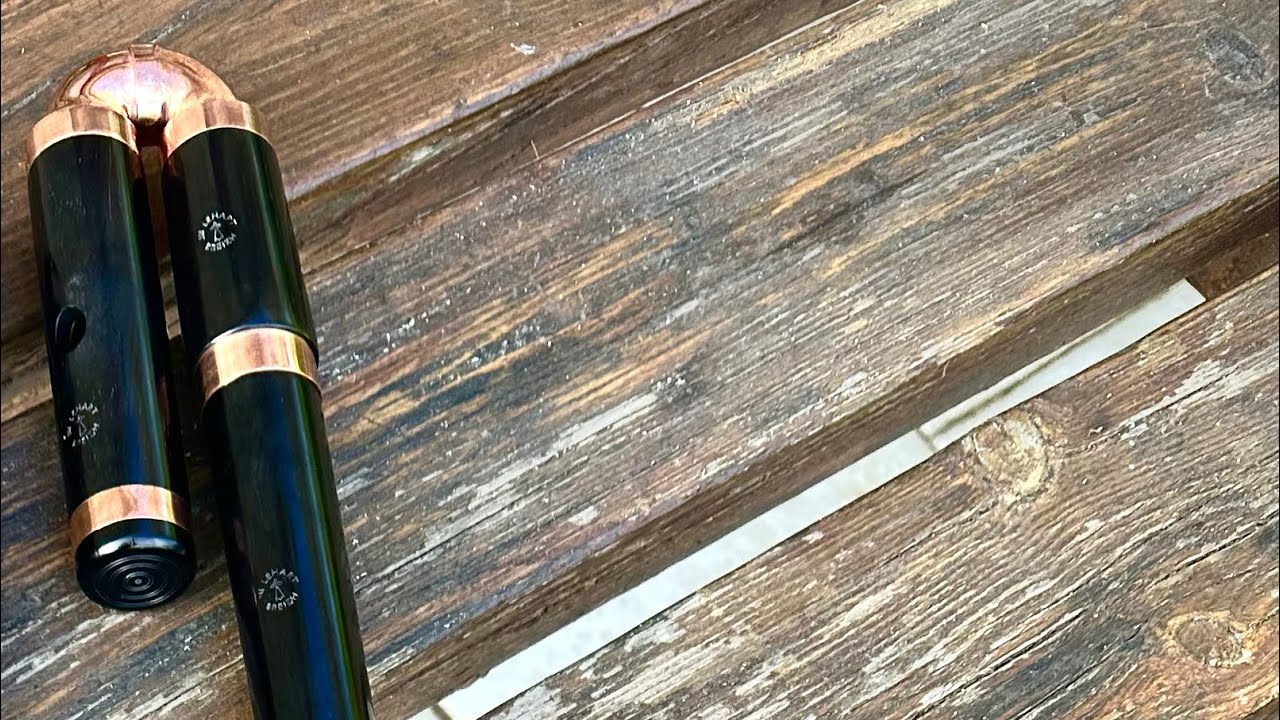 Test low A flute with curved head joint made by Gilles Lehart - YouTube