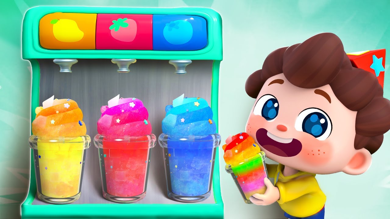 Colorful Drink Vending Machine | Colors Song | Nursery Rhymes & Kids ...