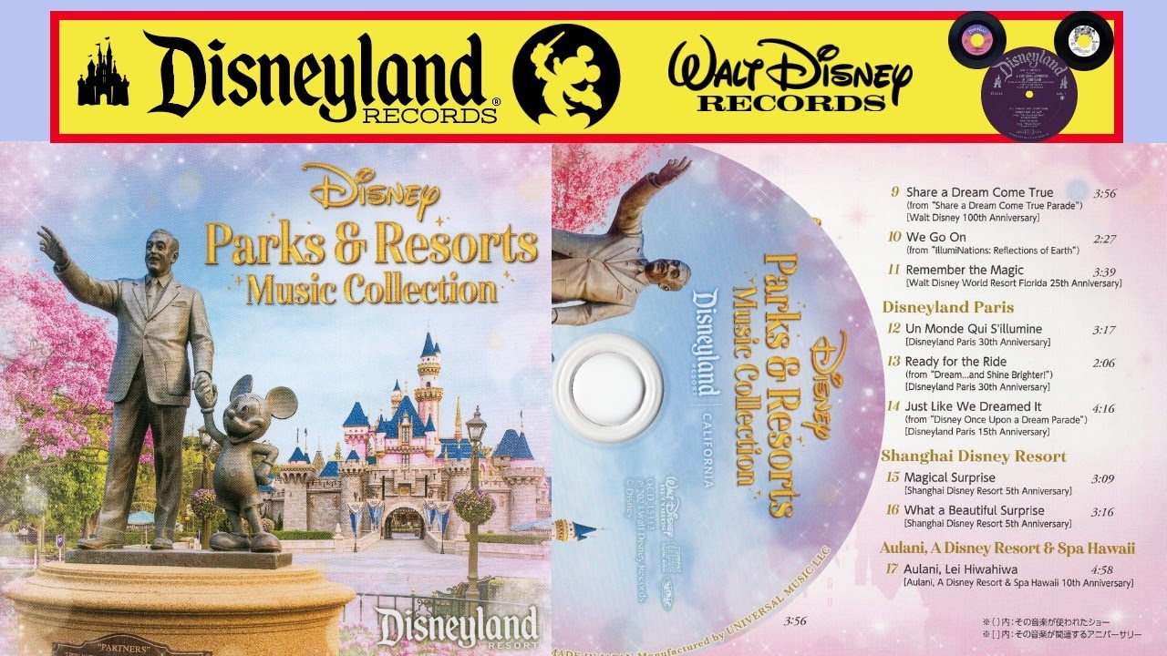 Disney PARKS & RESORTS MUSIC CD - 04 Magic Happens - YouTube