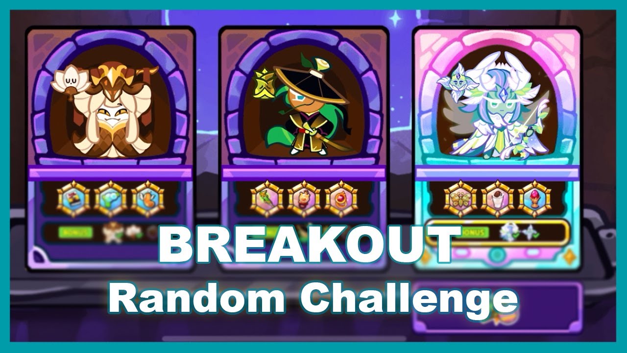 Random Breakout Challenge #19 | Cookie Run: Ovenbreak - YouTube
