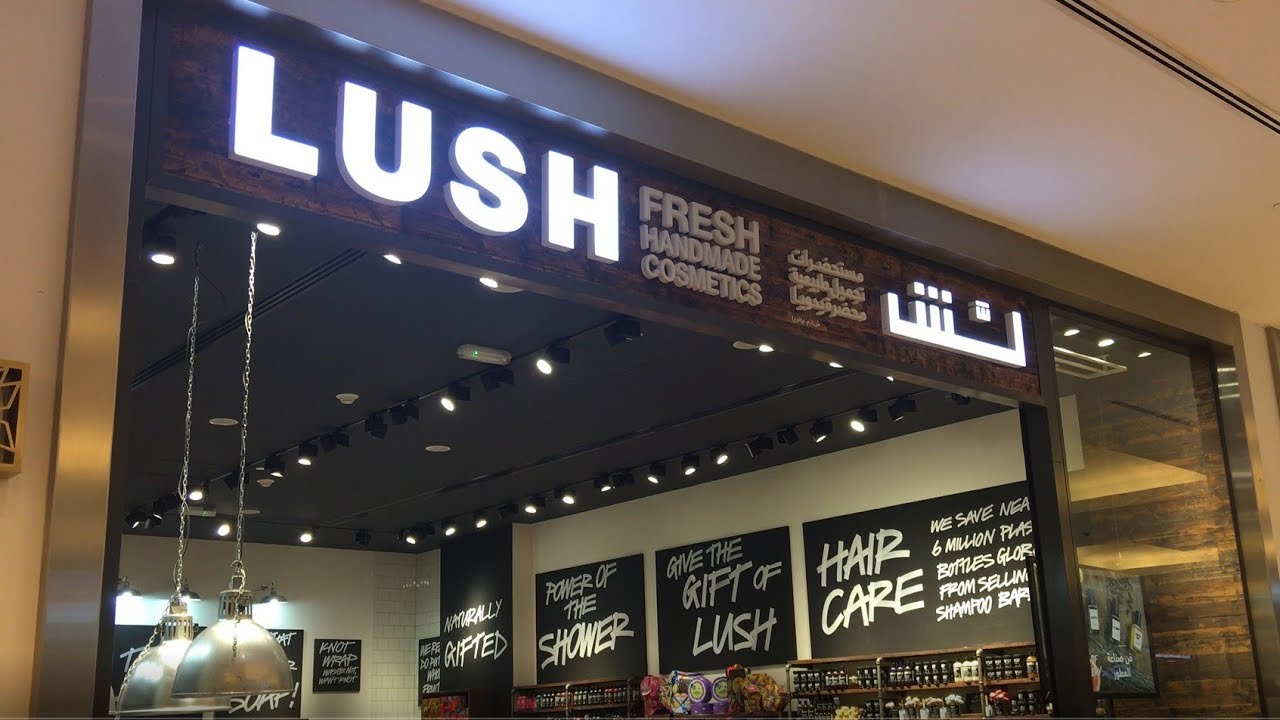 Lush Cosmetics Fresh Handmade Cosmetics, Yas Mall, Abu Dhabi, UAE - YouTube