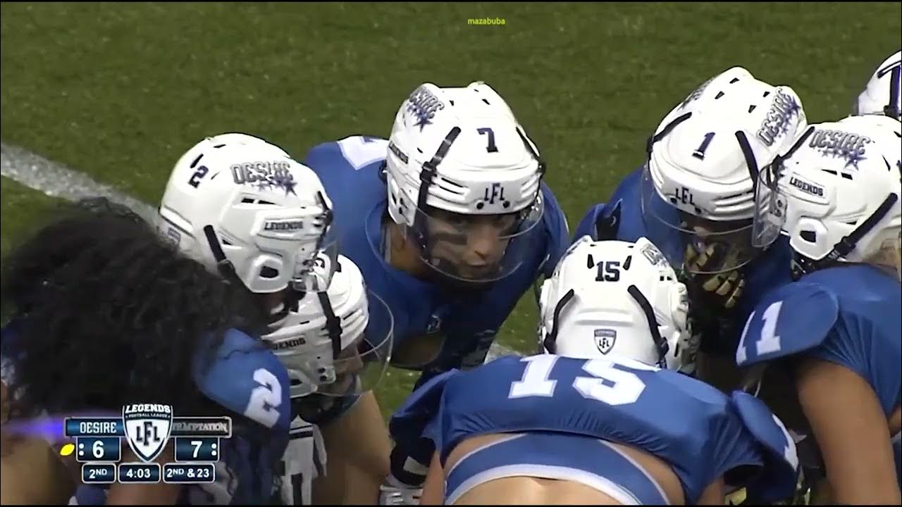 Best moments of the football lingerie league LFL - X League Highlights 2022 - YouTube