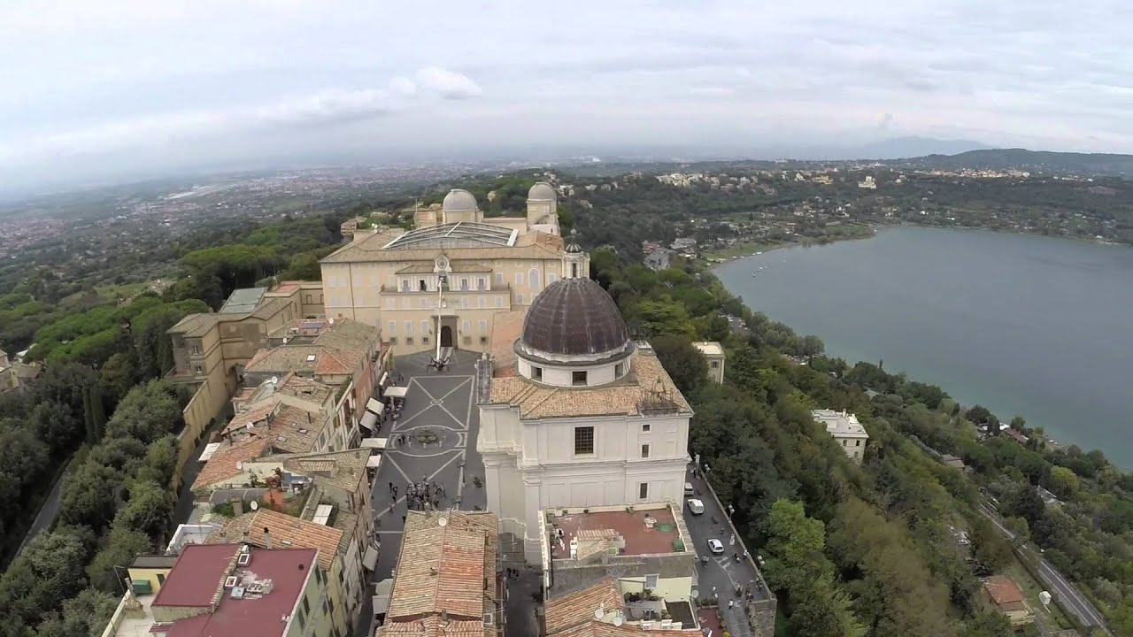 Castel Gandolfo con Drone ( prova video ) - YouTube