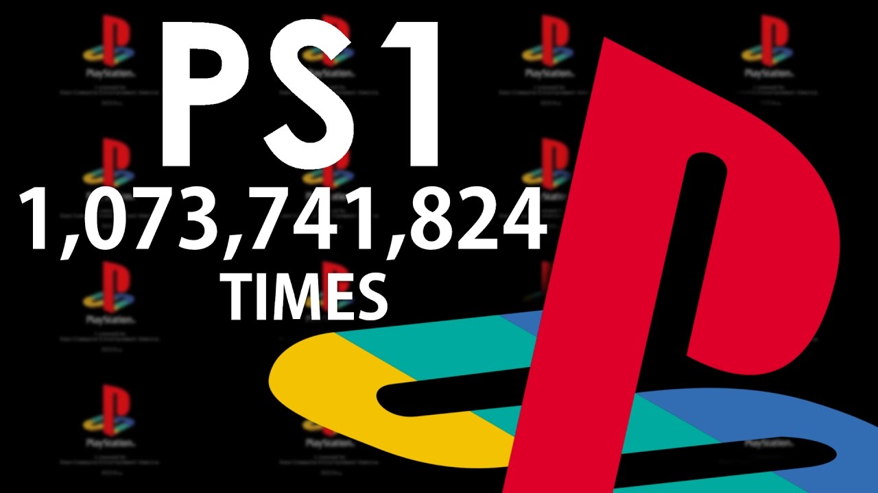 PS1 Startup Sound 1,073,741,824 times - YouTube