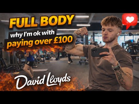 FULL BODY DAY AT DAVID LLOYDS GYM (WHY IM OK WITH PAYING OVER £100!!)
