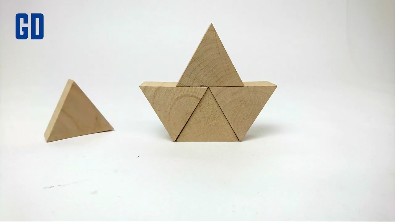GDW404020-25GTNC-6 (Regular Triangular Prism Blocks) - YouTube