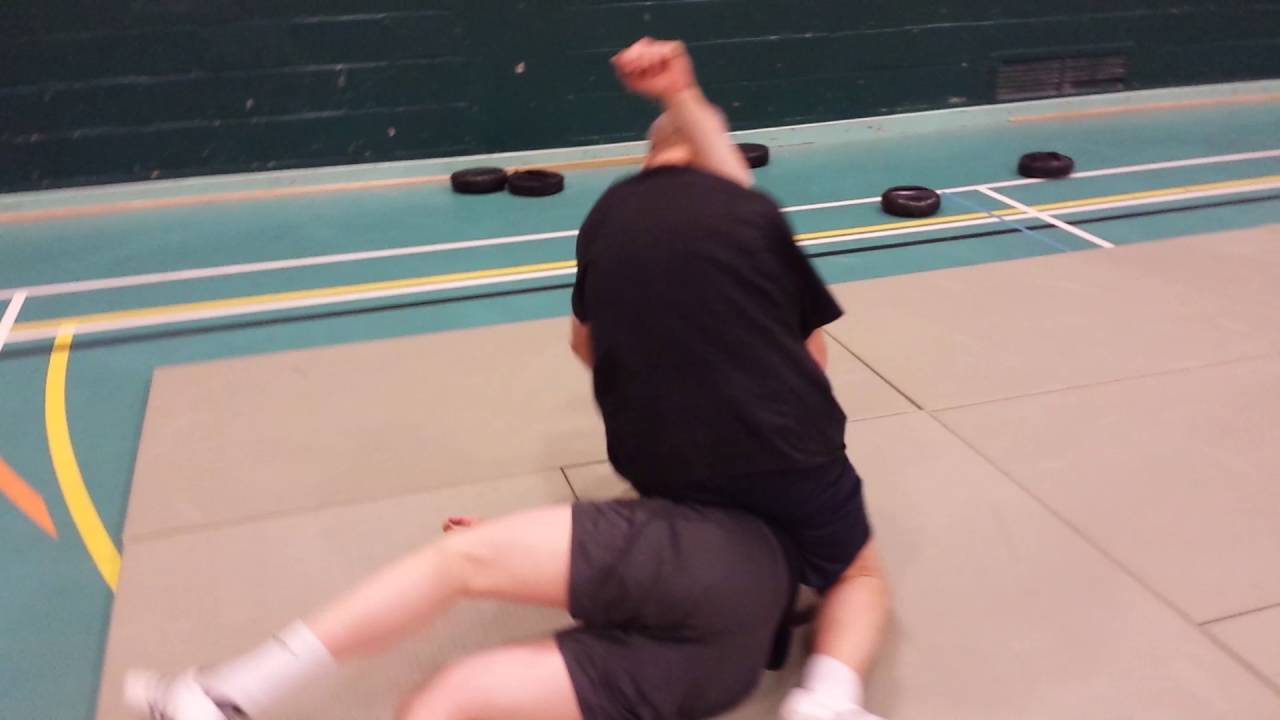 Triangle Choke from Single Leg Takedown - YouTube