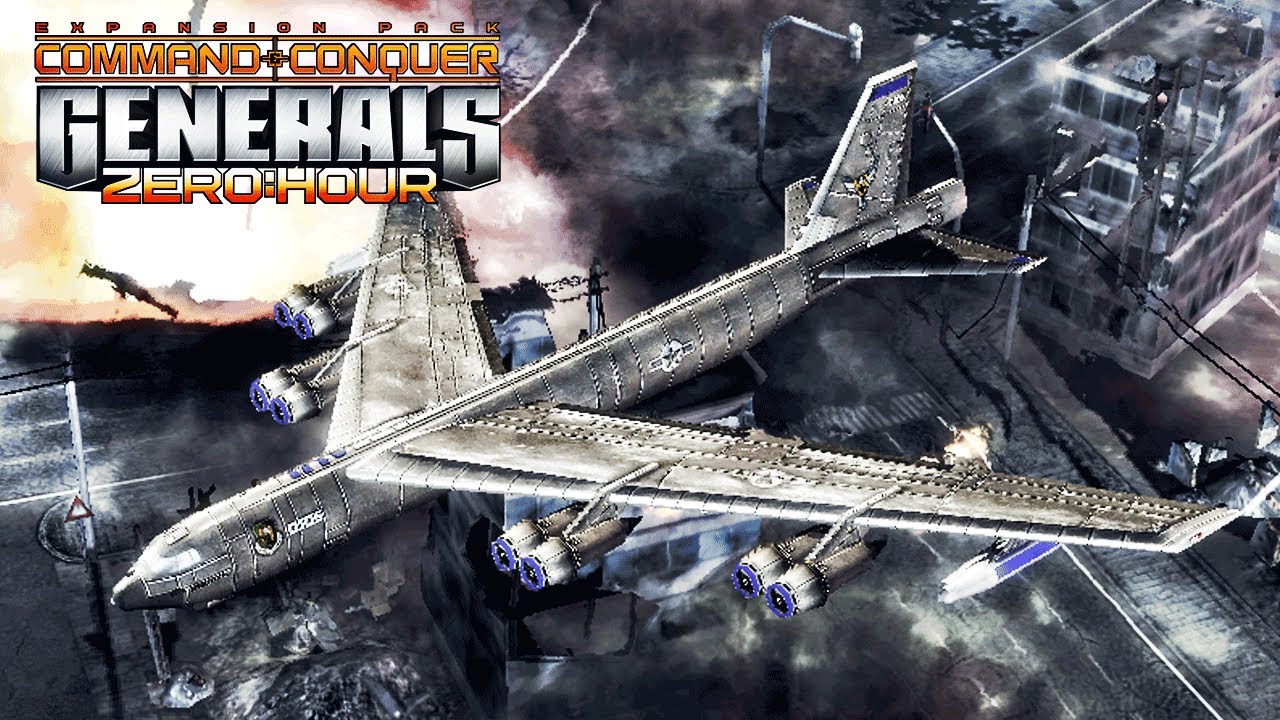 Command & Conquer Generals Zero Hour USA 1 vs 2 Hard USA Super (Bunker ...