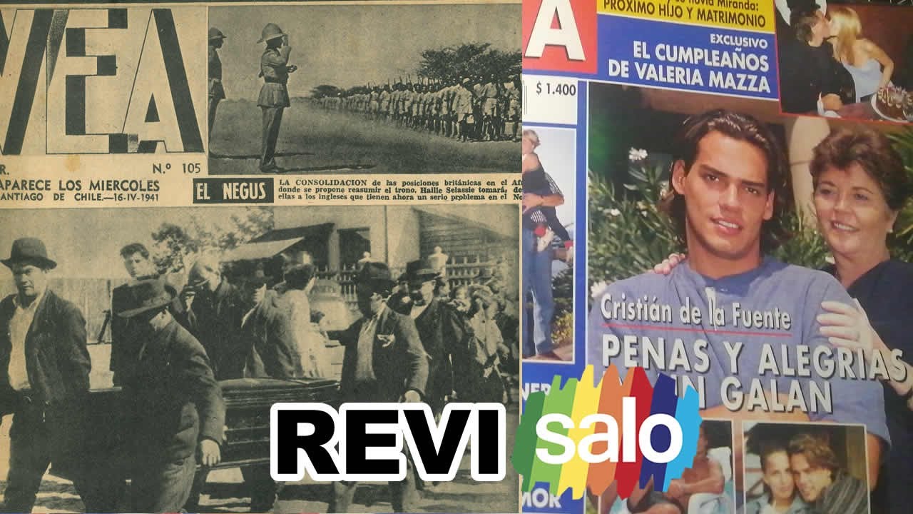 Revi-SALO en vivo 🔴135 - Revista VEA años vintage 40s 50s 70s vs 90s y ...