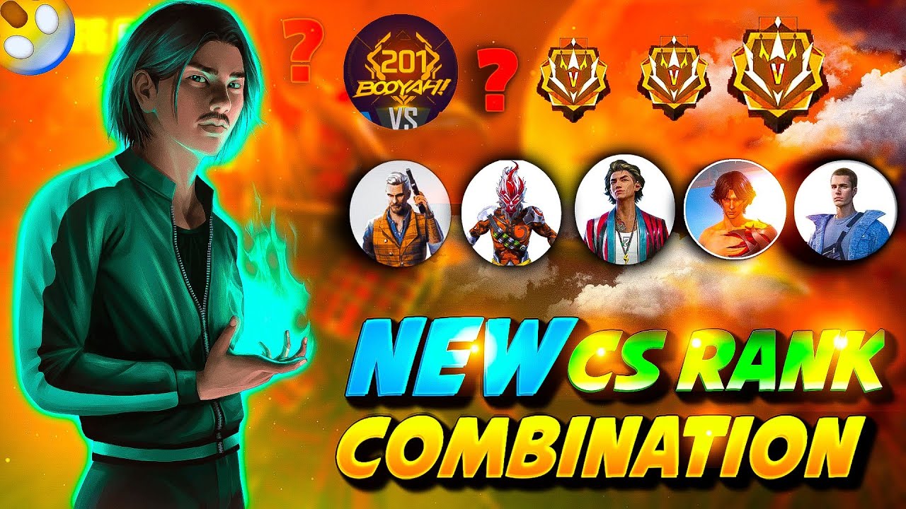 BEST CHARACTER COMBINATION CS RANK ( NEW SEASON ) | How To Win Every CS ...