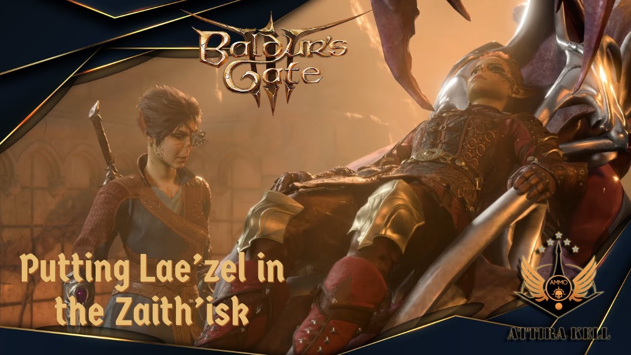Baldur's Gate 3 | Putting Lae’zel in the Zaith’isk - YouTube