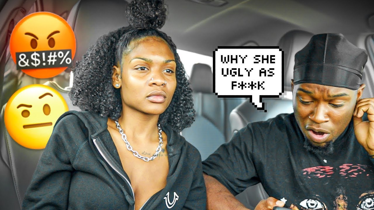 MAKING UP DISRESPECTFUL QUESTIONS TO ASK MY GIRL-FRIEND PRANK! - YouTube