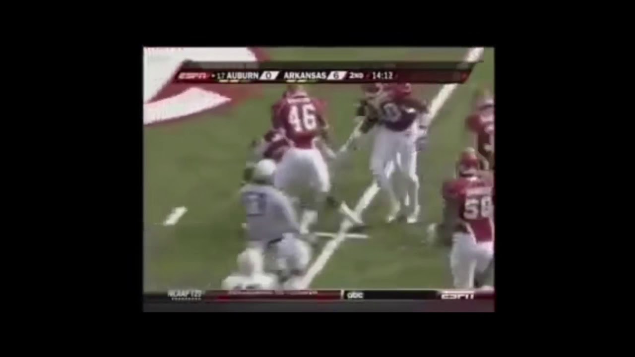 Jerico Nelson delivers HARDEST FOOTBALL HIT EVER! - YouTube