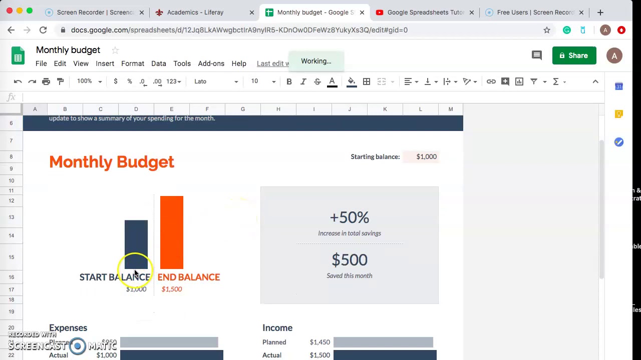 Google Budget Tutorial - YouTube