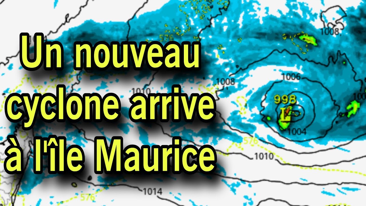 Un Nouveau cyclone arrive à l'île Maurice ? Regardez maintenant ! 🌀 ⚠️ ...