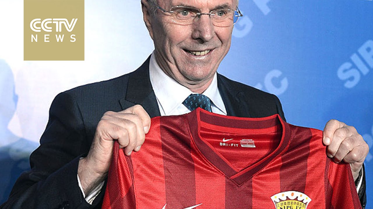 Eriksson takes charge at Shanghai East Asia - YouTube