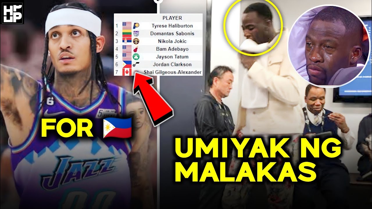 UMIYAK PALA NG MALAKAS SA LOCKER ROOM! si Draymound Green! | JC Literal ...