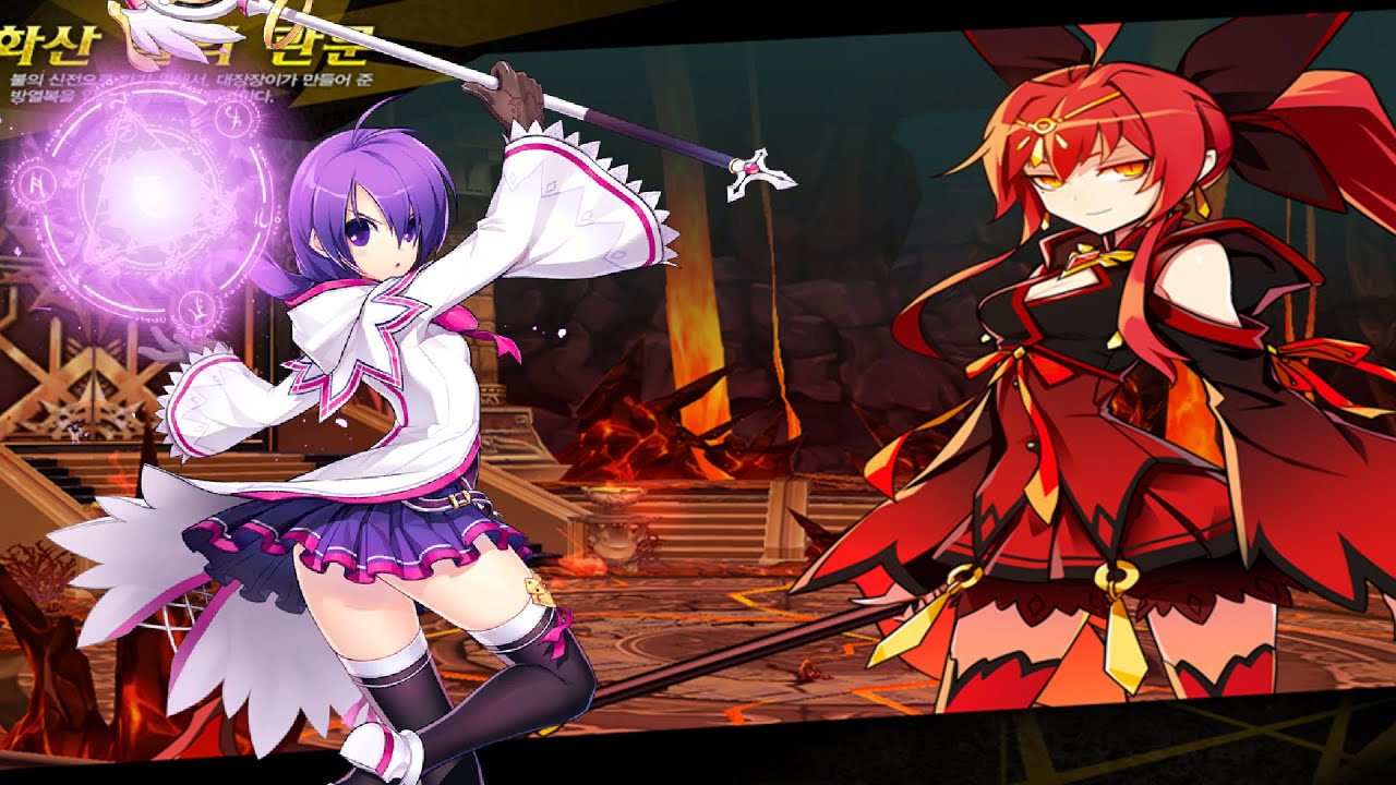 [Elsword] Elemental Master 8-4 (9-4) VH Dungeon Play - YouTube