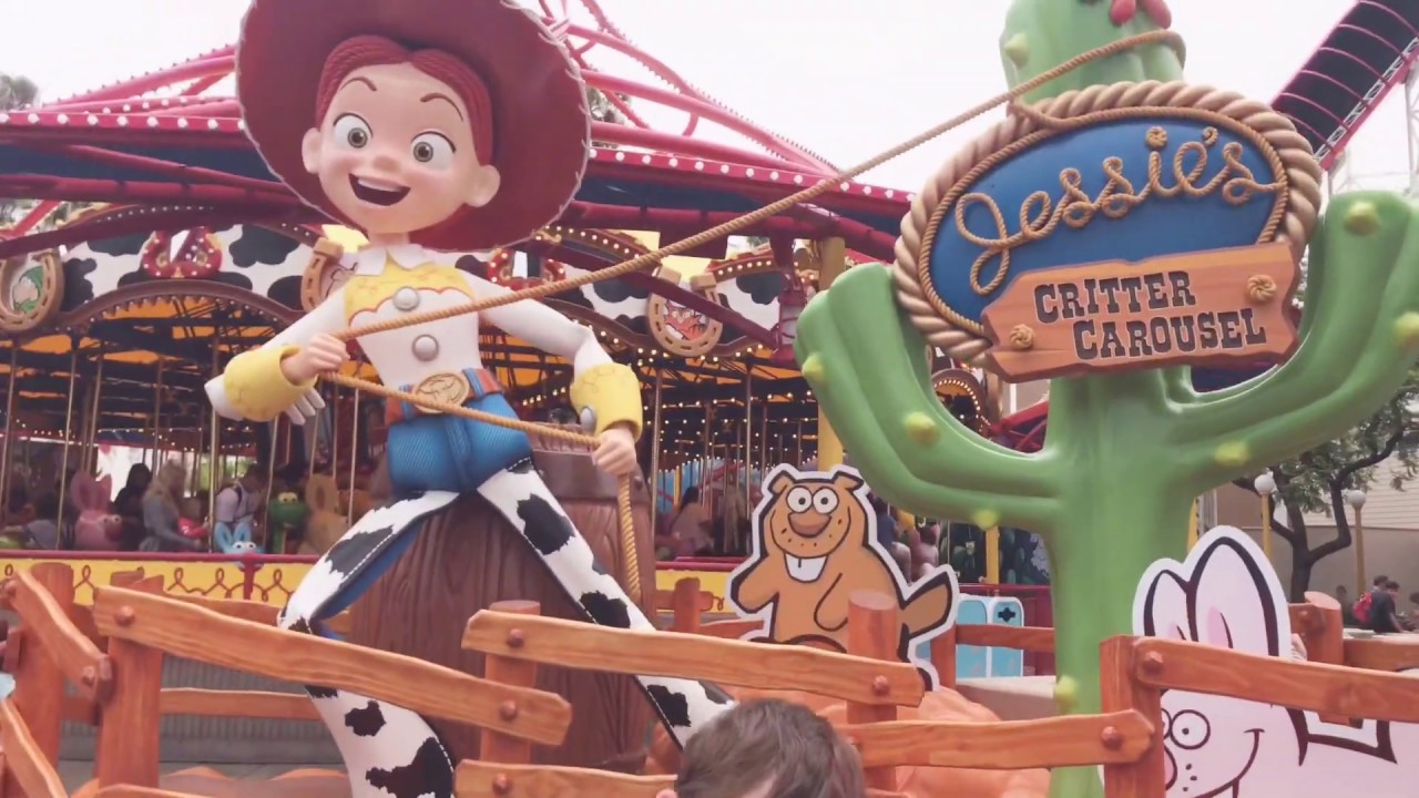 Jessie’s Critter Carousel at Disneyland’s California Adventure - Disney ...