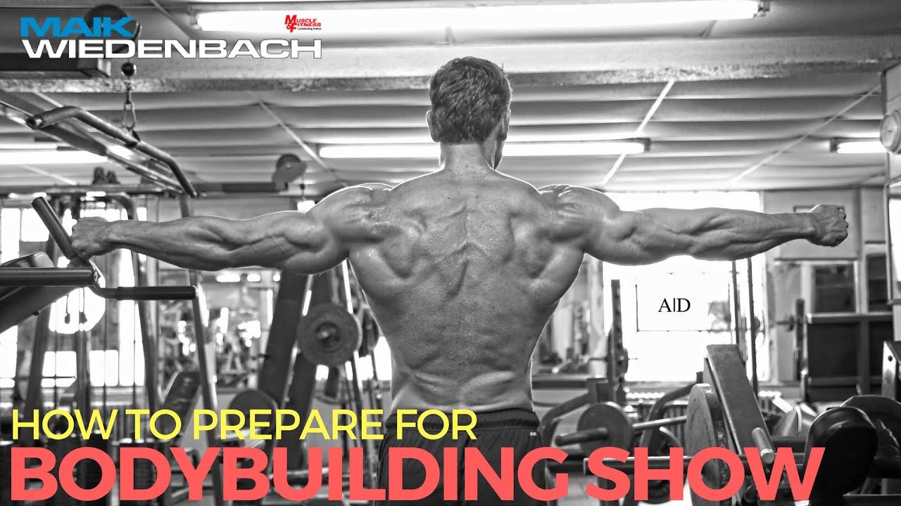 How to Prepare for a Bodybuilding Show! - YouTube