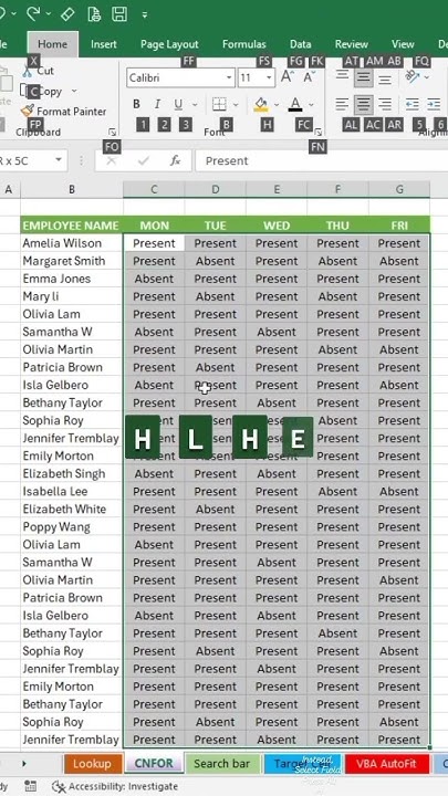 Excel cell highlighting trick in Excel #excel #spreadsheetmagic #microsoftexcel - YouTube