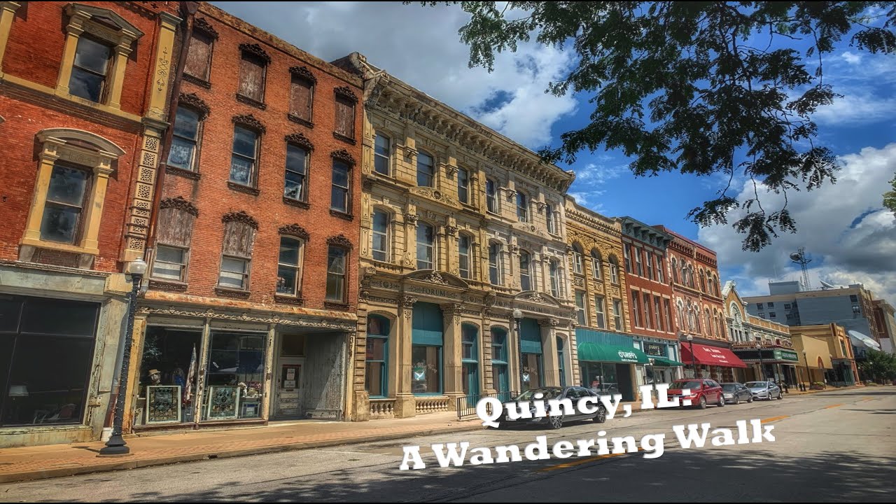 Quincy, IL: Wandering Walks of Wonder Slow TV Walking Tour 4K - YouTube