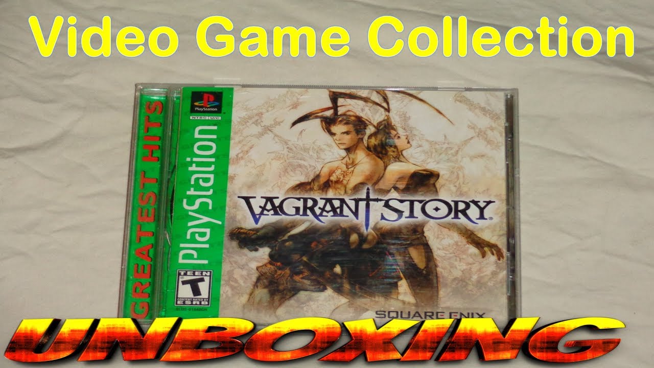 (PS1) Vagrant Story - Video Game Unboxing - YouTube