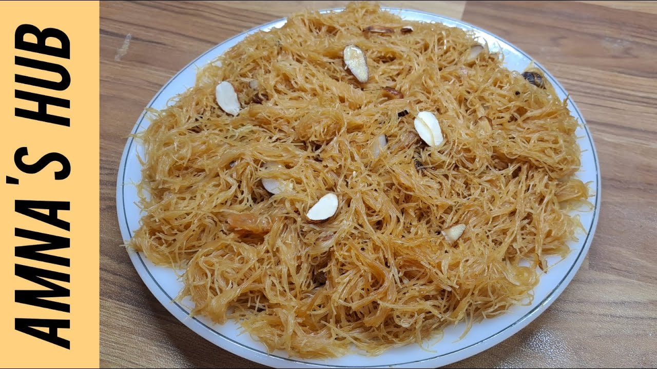 Sukhi Meethi Sawaiyan | Bhunni Sawaiyan | Dry Sawaiyan Recipe ...