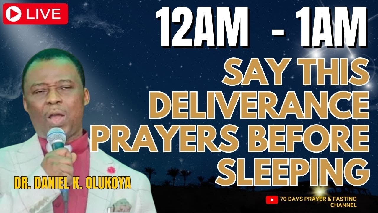 DELIVER ME OH LORD FROM MY ENEMIES OLUKOYA 12AM - 1AM PRAYERS - YouTube